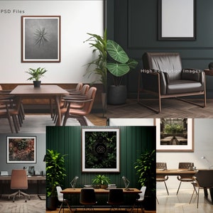 24 High Res Mockup / Luxury Office Mock up / Frame Mockup / Mockup ...