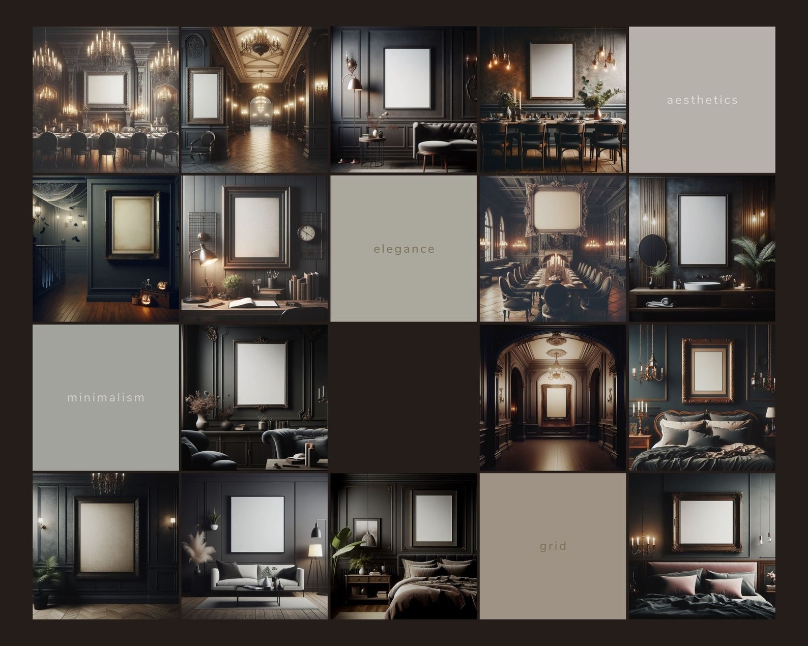 100 Luxury Penthouse Mockups / Luxury Townhouse Mock up / Mockup Mega ...