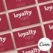 Red Loyalty Card Template Canva, Editable Customer Heart Card ...