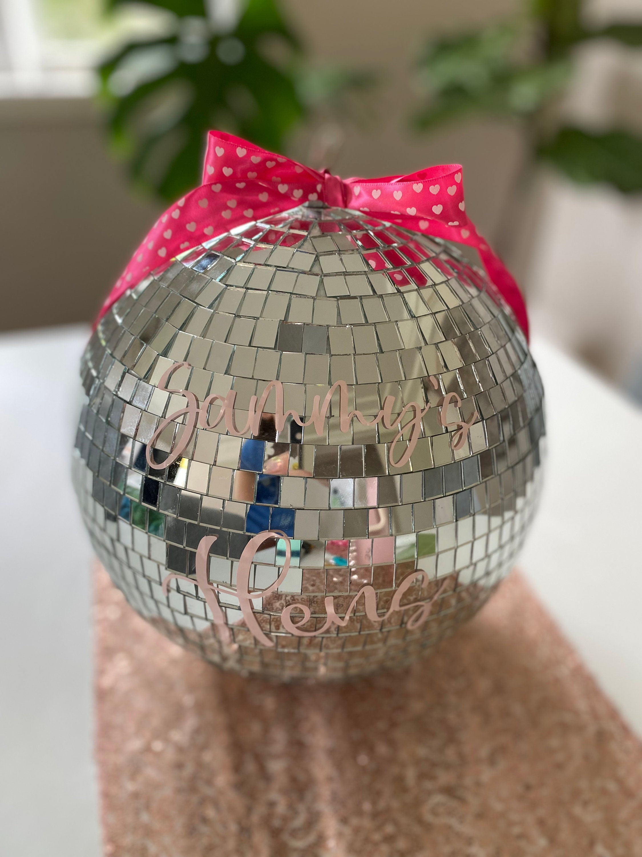 Personalised Disco Balls - Etsy
