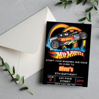 Hot Wheels Birthday - Etsy