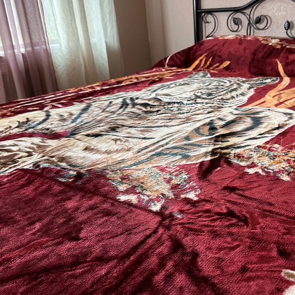 Mexican Tiger Blanket - Etsy