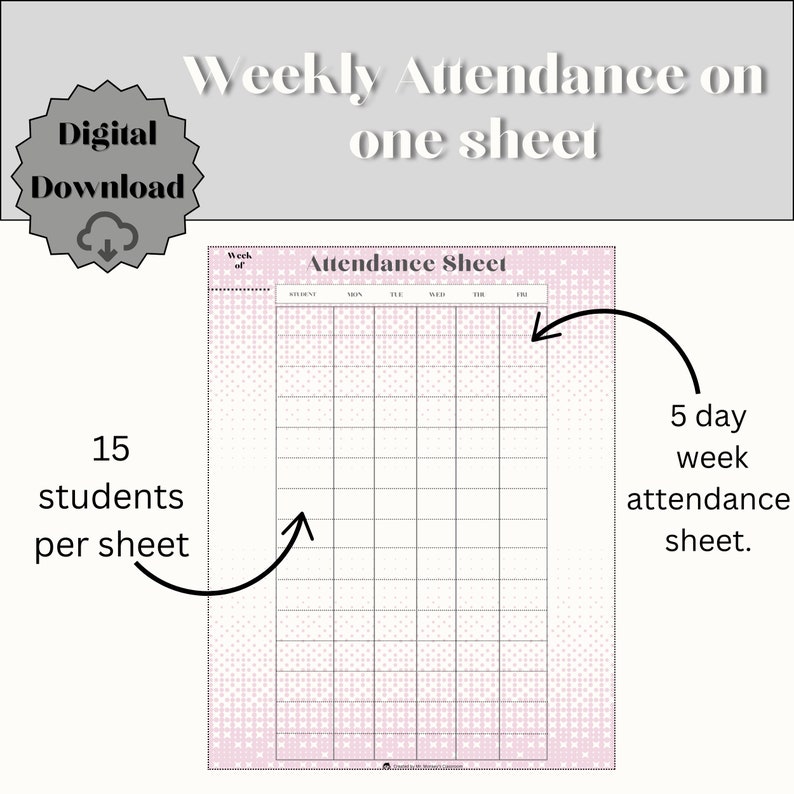 Pixel Lesson Plan Template, Lesson Planner Printable, Homeschool ...