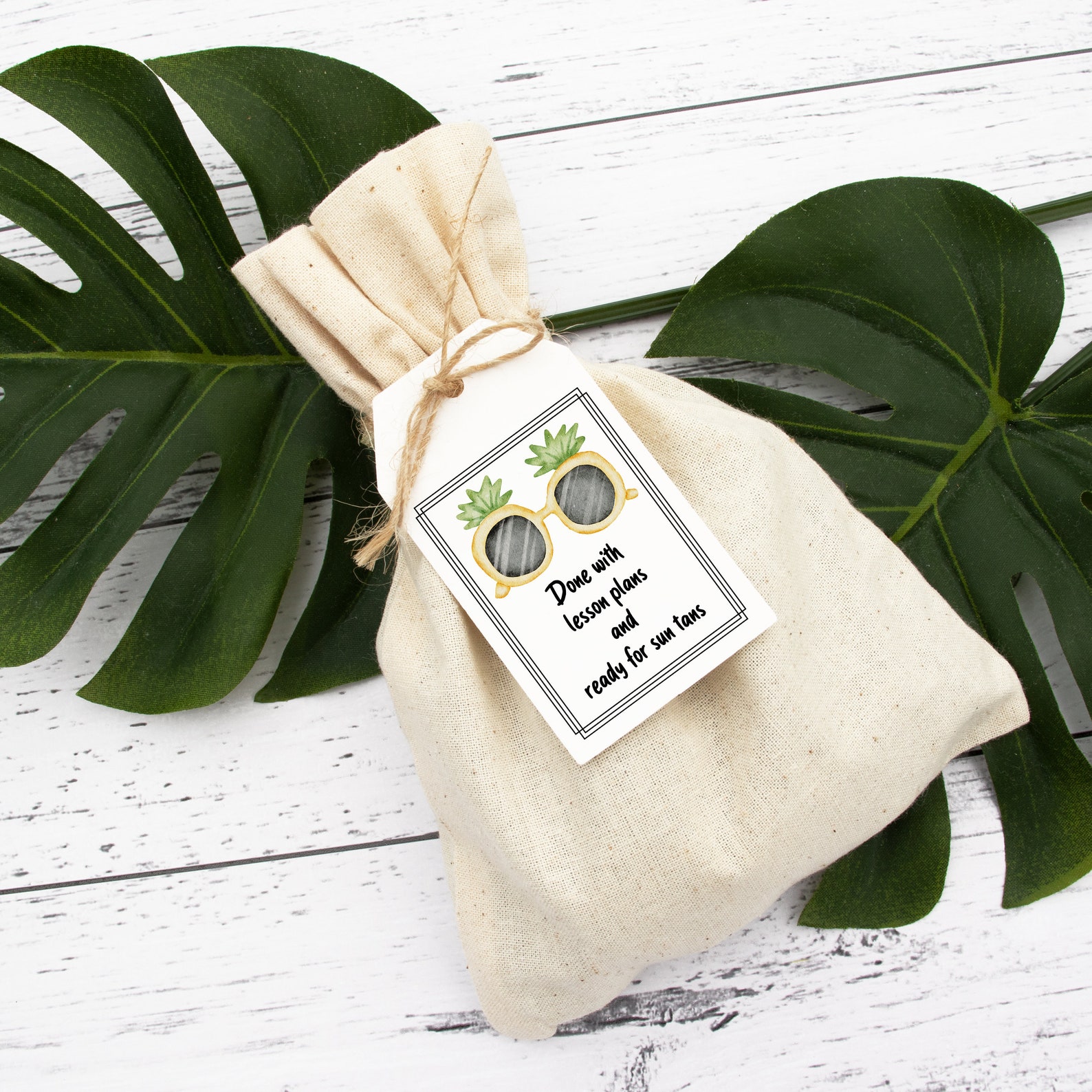 Summer Teacher Appreciation Gift Tag Template, Sunshine Thank You Tags ...