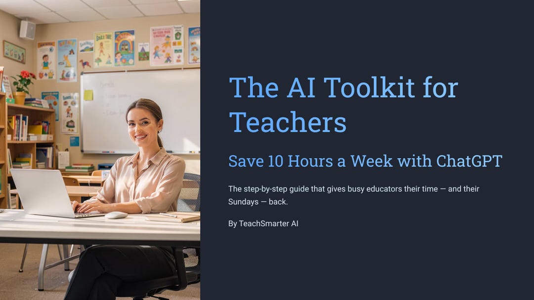 AI Toolkit for Teachers | Chatgpt Lesson Plans Quizzes Parent Emails ...
