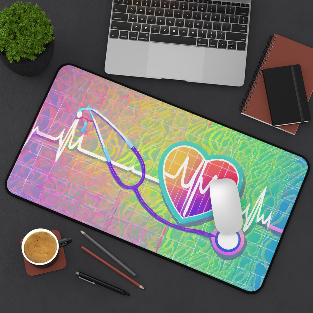 Nursing Desk Mat, Office Pad, Mouse Pad, Desktop Mat, Desk Pad, Gift ...