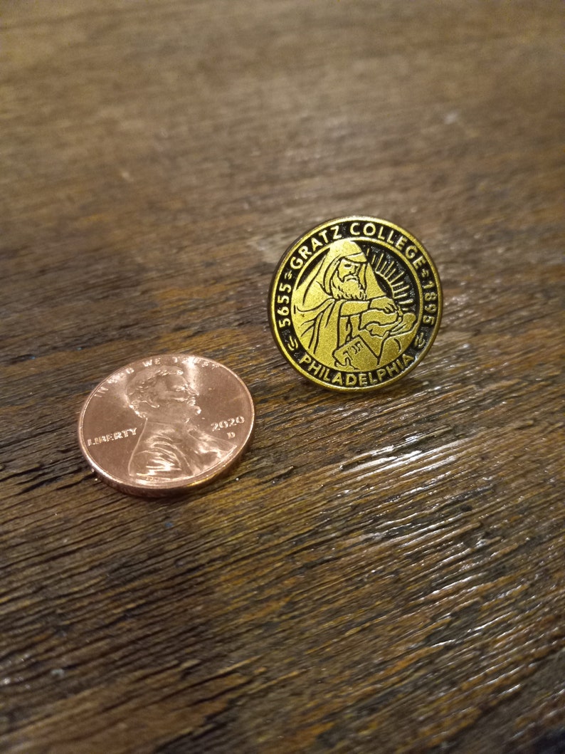 Gratz College Lapel Pin gratz Seal - Etsy
