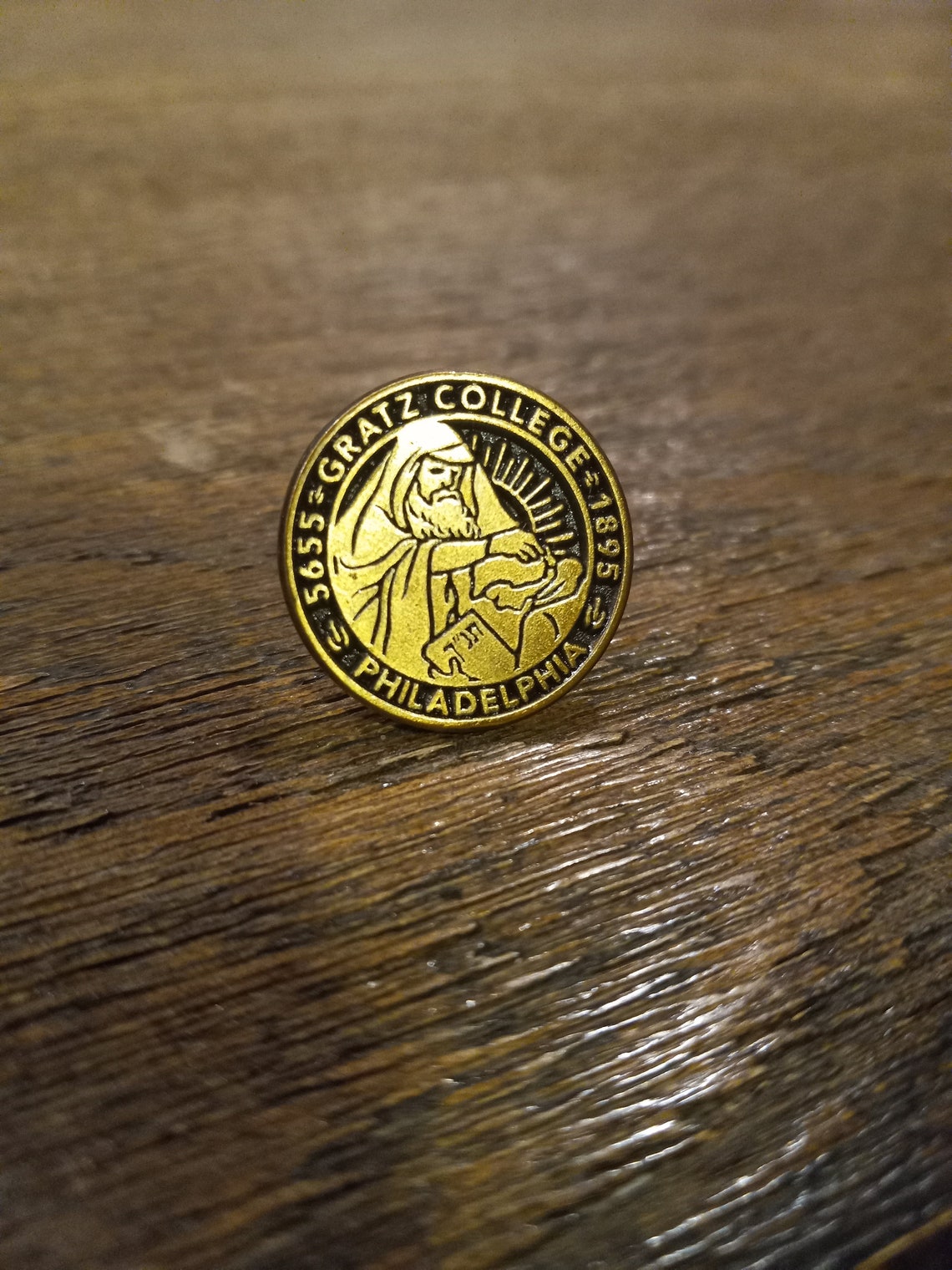 Gratz College Lapel Pin gratz Seal - Etsy
