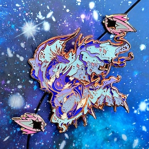 Space Star MINI FILLER PINS - Galaxy, Shooting Star, Planet, Starry ...