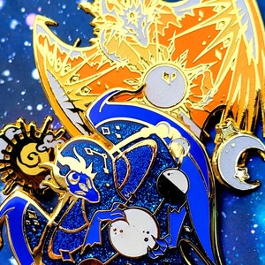 Space Star MINI FILLER PINS - Galaxy, Shooting Star, Planet, Starry ...