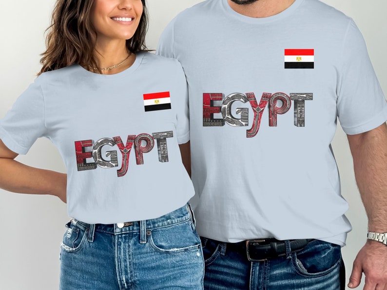 Egypt Flag T-shirt, Heritage Design, Egyptian Pride Tee - Etsy