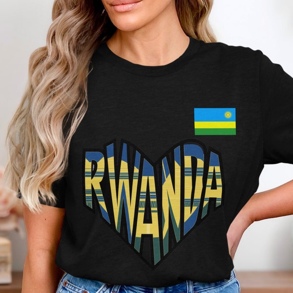 Unique Rwanda Shirt - Etsy UK