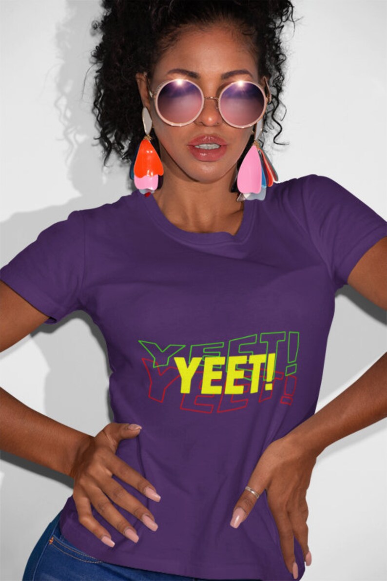 Yeet! Shirt - Black Culture Slang Gift for Families - African American ...