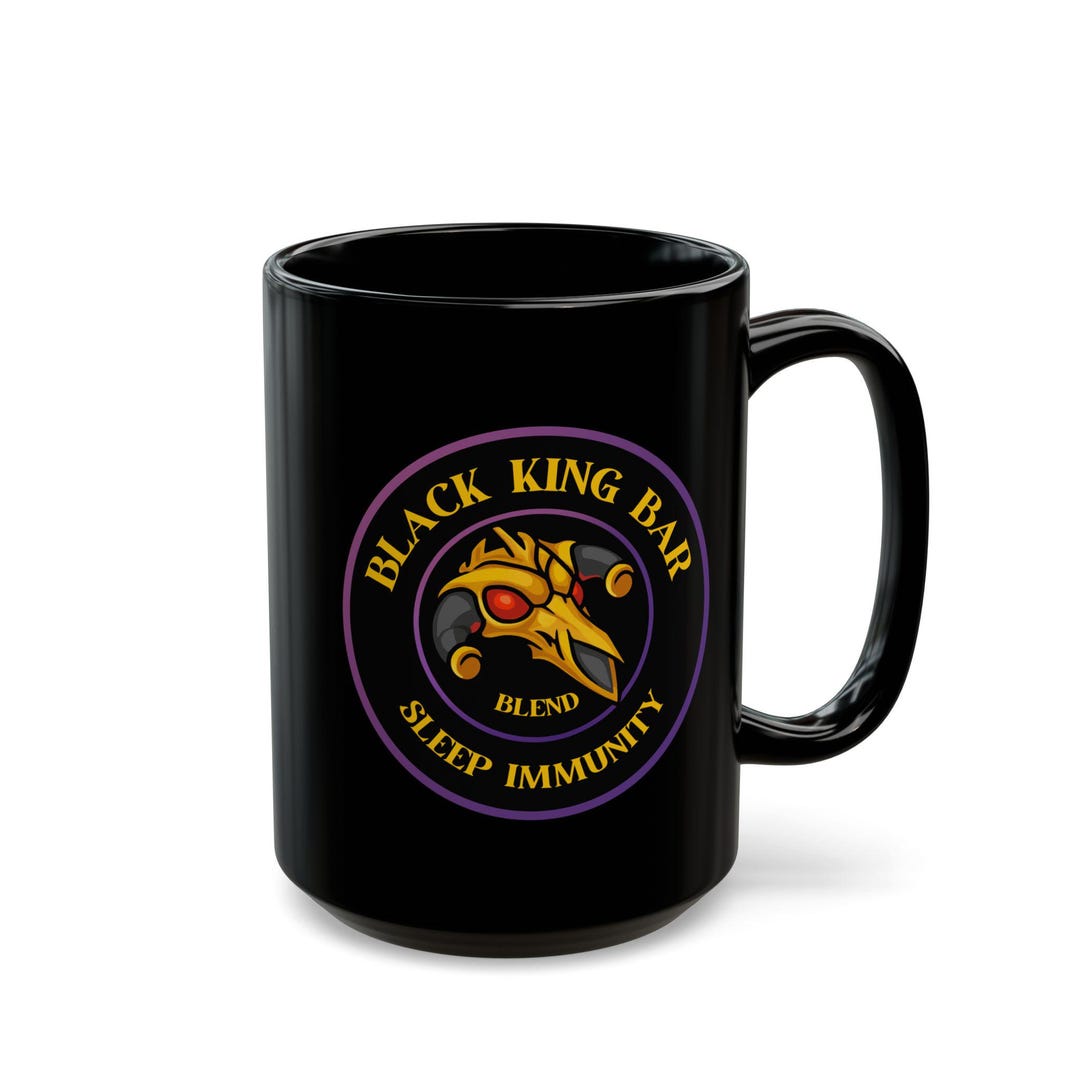 Black King Bar Coffee Mug – Dota 2 Inspired Gamer Gift - Etsy