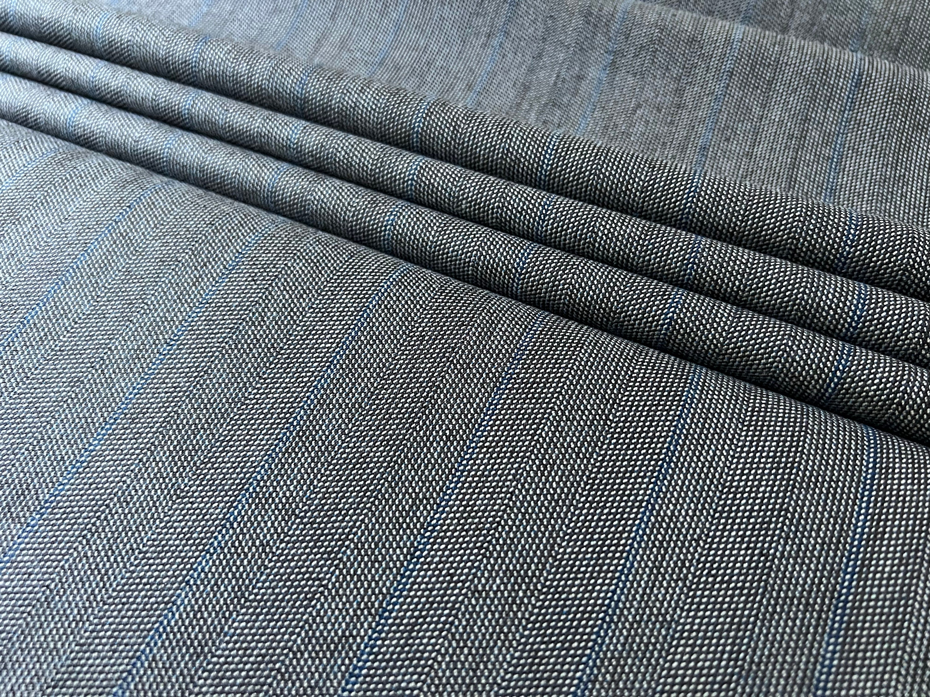 Vintage United Silks & Woollens LTD Wool Suit Fabric - Etsy