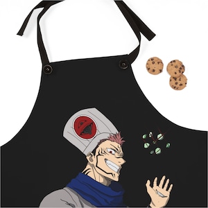 Malevolent Kitchen Cooking Apron - Jujutsu Kaisen Sukuna Anime Apron - Etsy