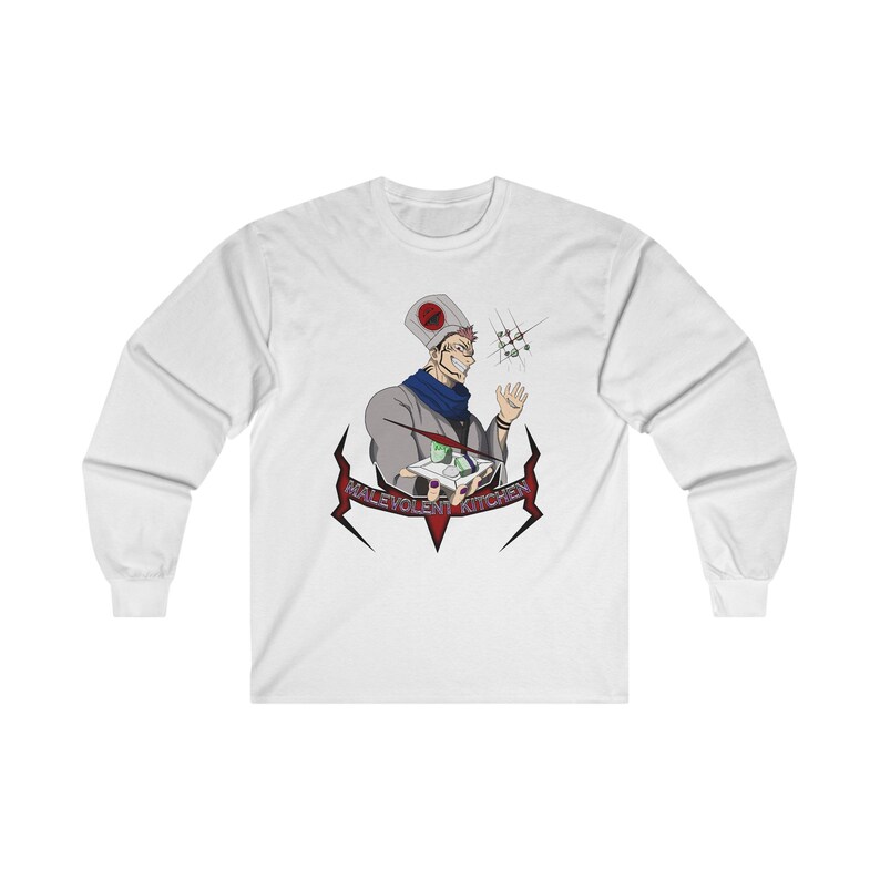 Sukuna Malevolent Kitchen, Anime Shirt, JJK, Gojo - Long Sleeve Tee - Etsy