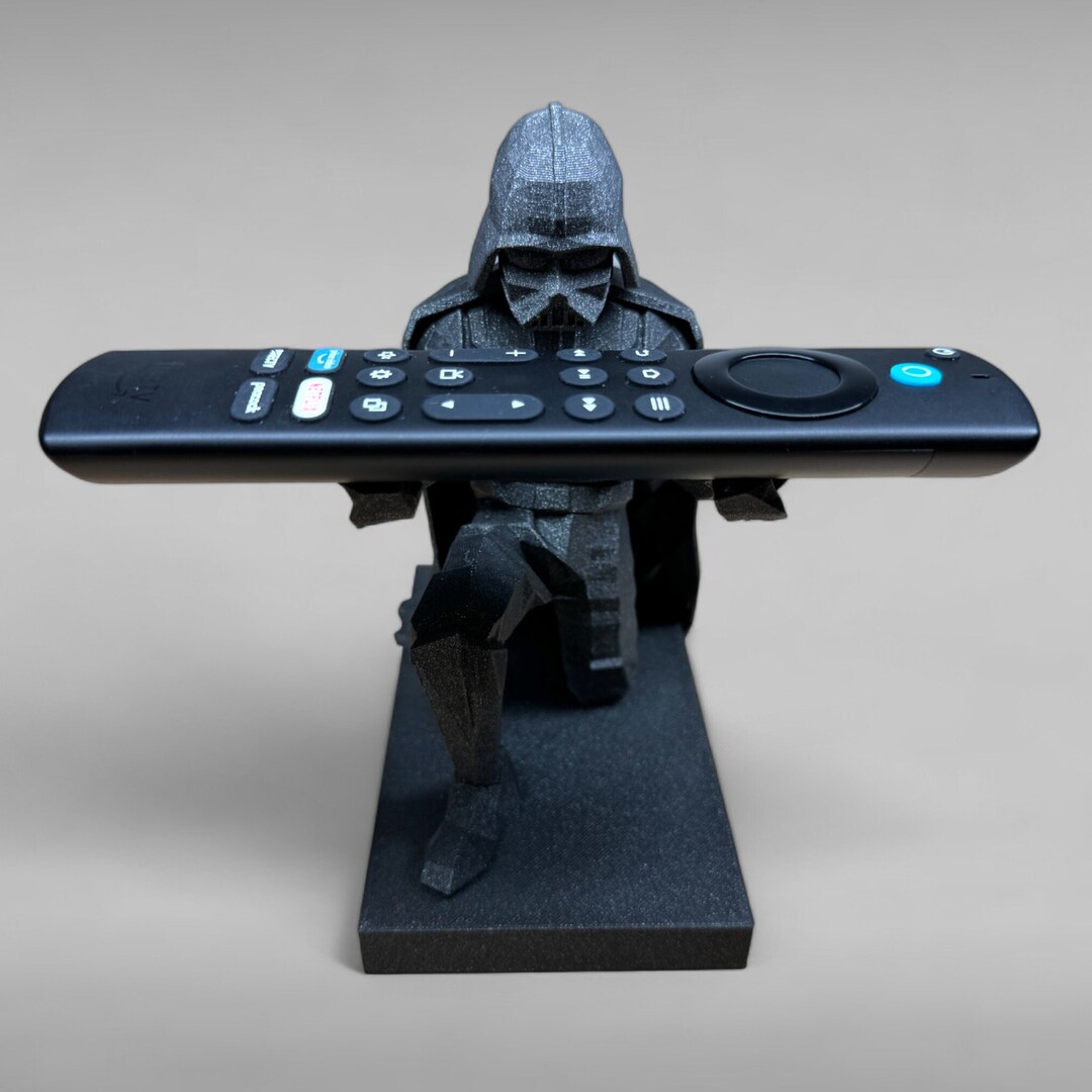 Darth Vader Remote Holder: 3D Printed PLA, Firestick Size - Etsy