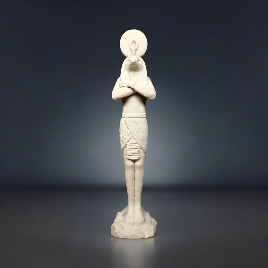 Khonshu Statue, Iconic Scene From Moon Knight Series, Khonshu Figure ...