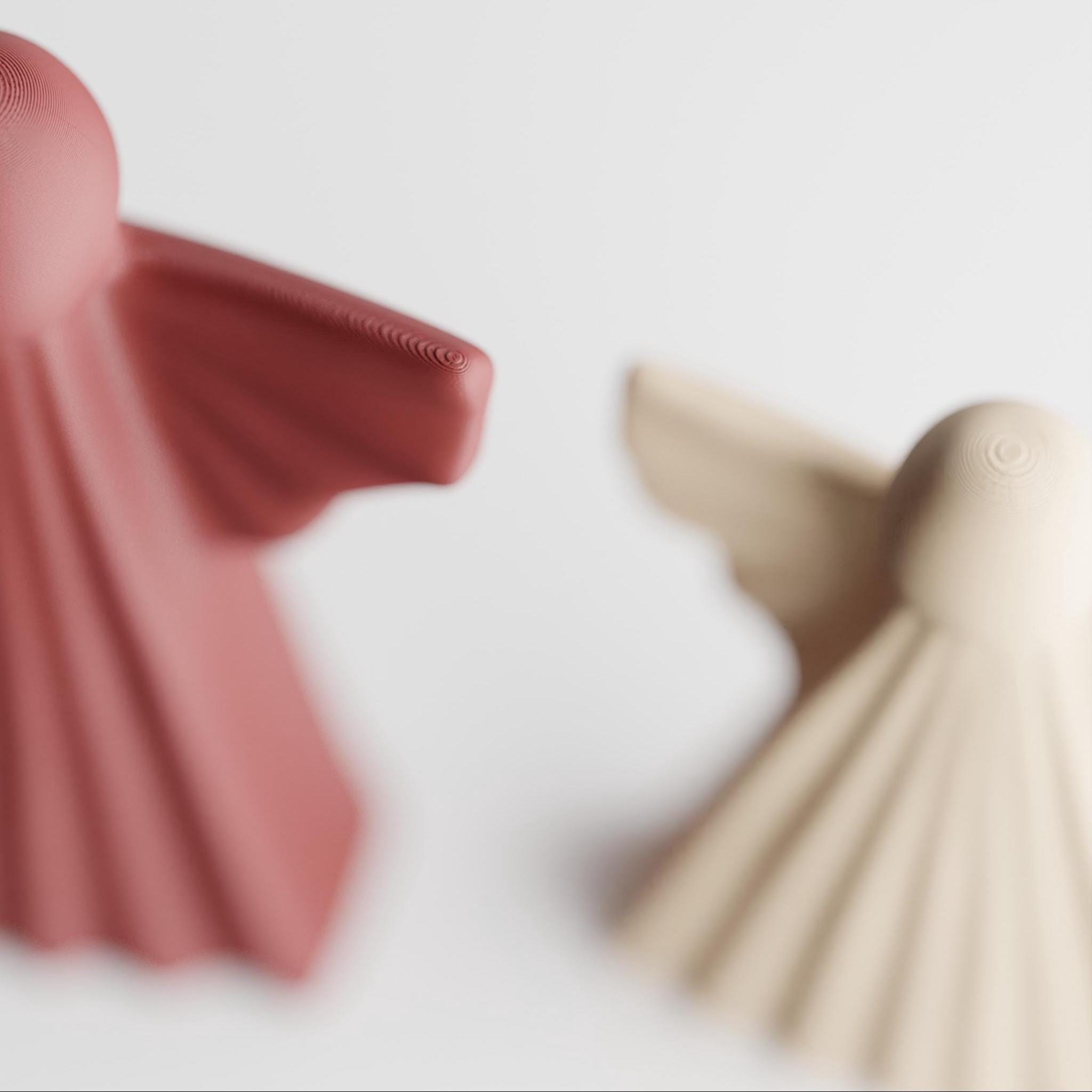 Angel Figurines Set: 3 Modern, Minimalist, Angel Figures - Etsy