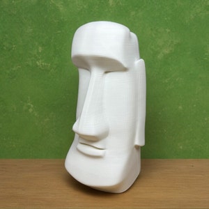 Moai Headphone Stand: Easter Island Inspired Desk Decor - Etsy