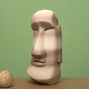 Moai Headphone Stand: Easter Island Inspired Desk Decor - Etsy