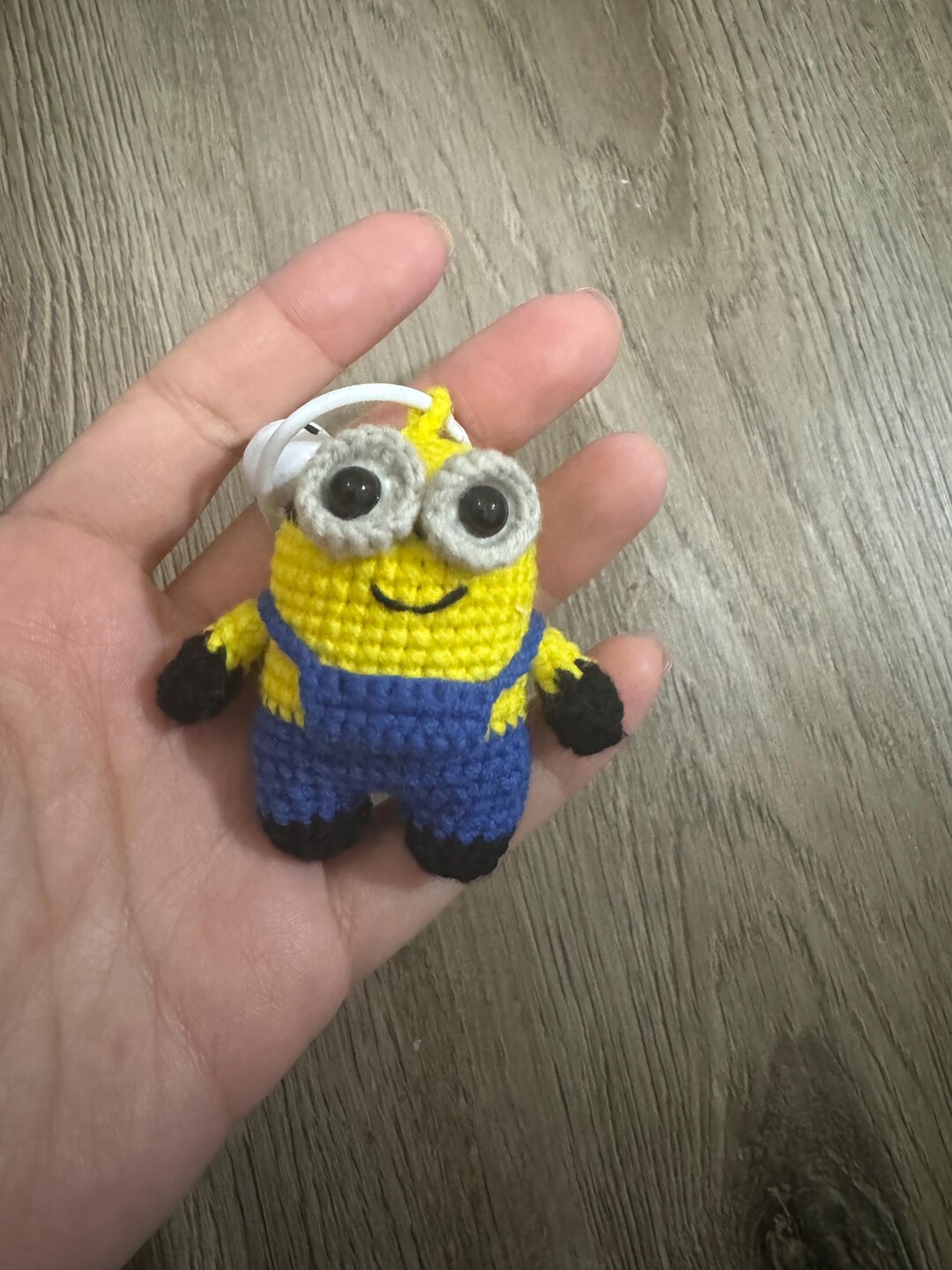 Crochet Cute Minimo| Handmade| Amigurumi| Kids| Birthday Gift| Key ...