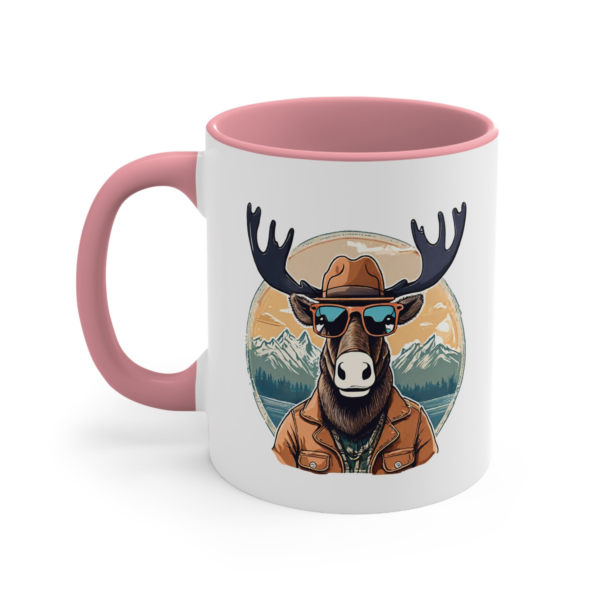 Moose Mug Ceramic Travel Mug | Adventure Mug Moose Cup | Explorer ...