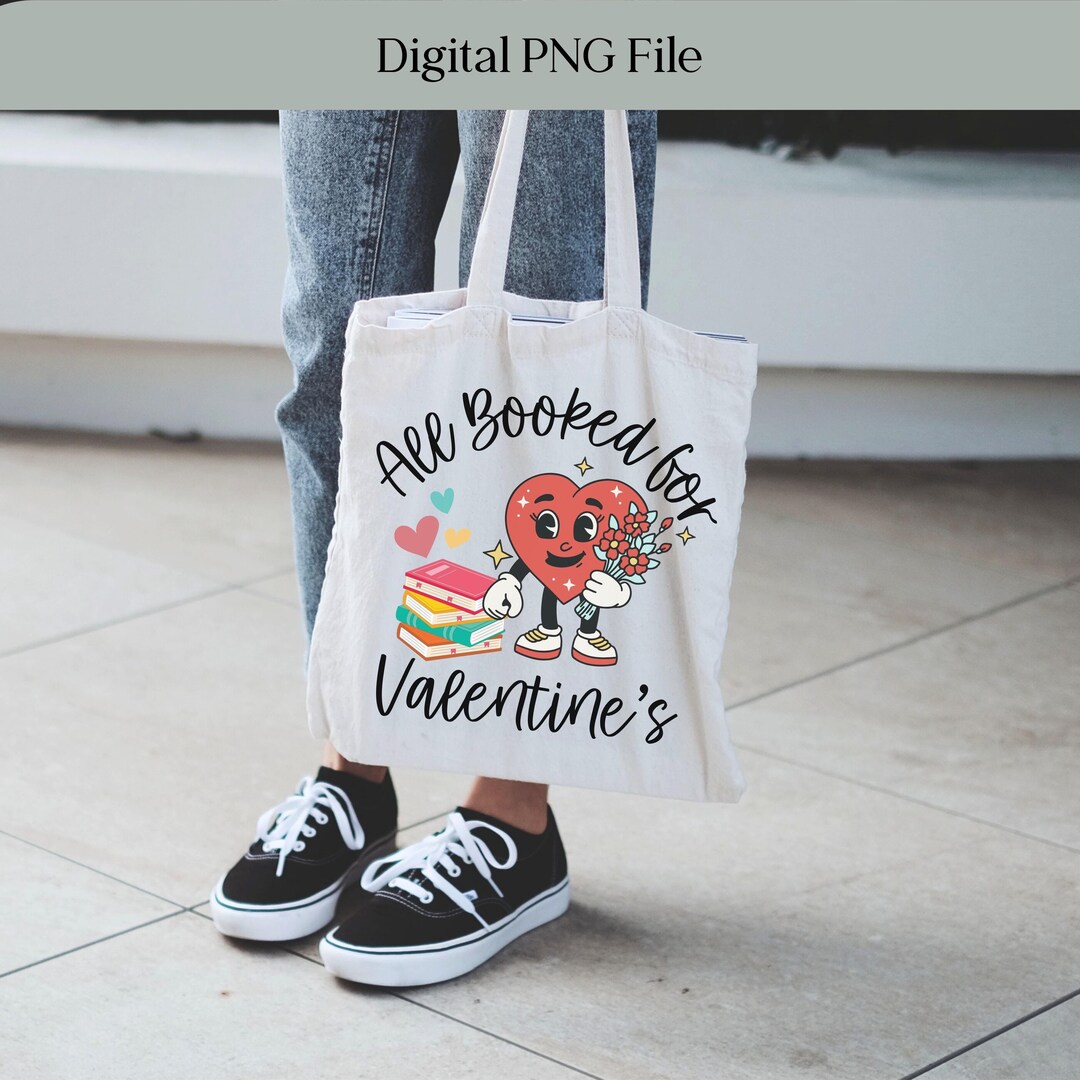 All Booked for Valentine's PNG Digital Download, Valentine's Day ...