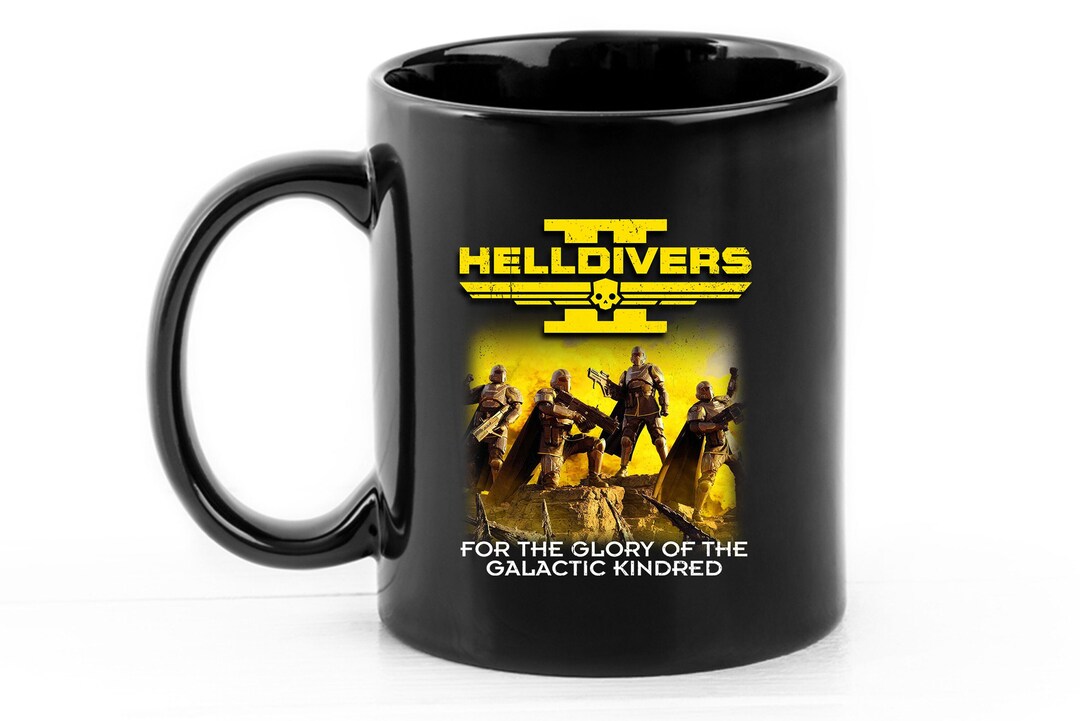 Helldivers 2 Mug, Super Earth Mug, Gift for Gamer, Helldivers Video ...
