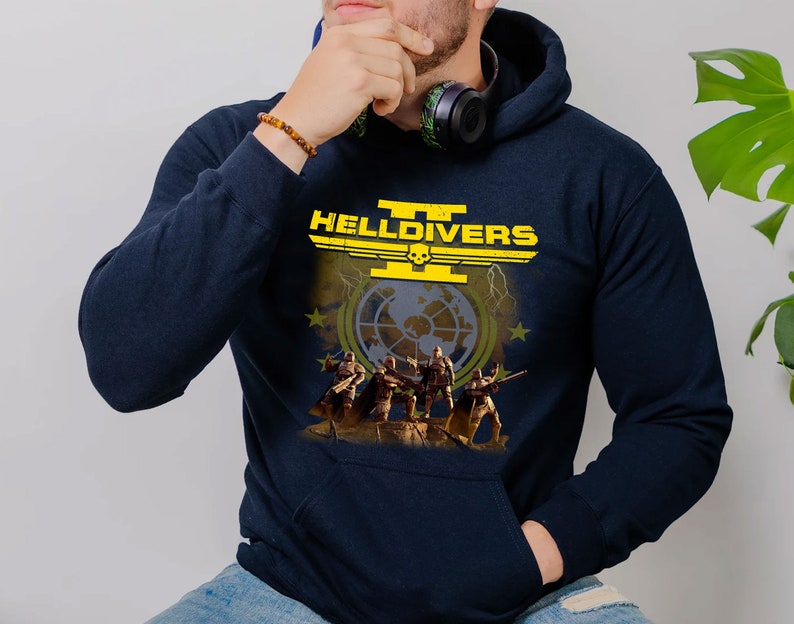 Helldivers 2 Shirt, Super Earth T Shirt, Gift for Gamer, Helldivers ...