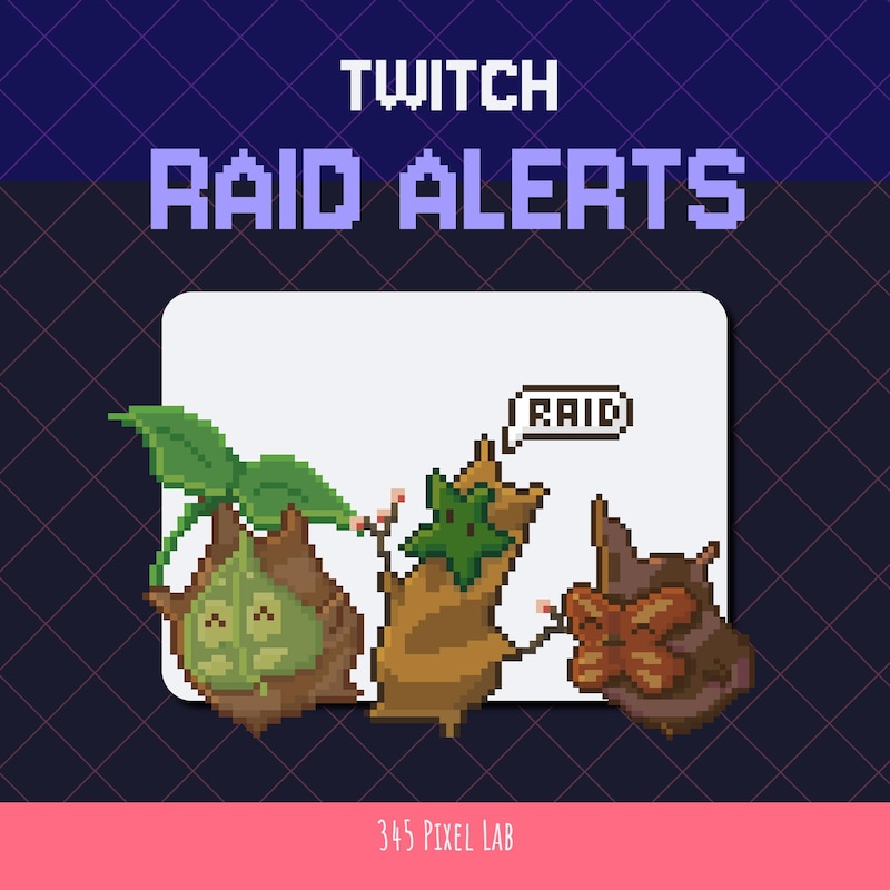 Pixel Twitch Raid - Etsy UK