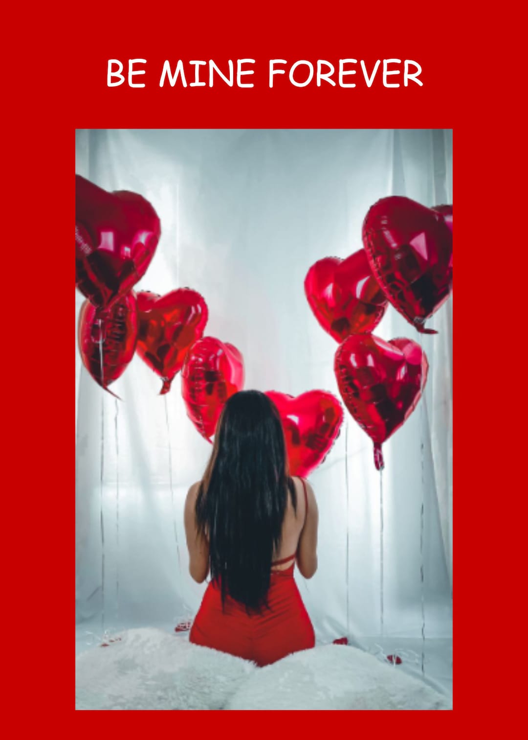 Be Mine Forever Valentines Day Card - Etsy