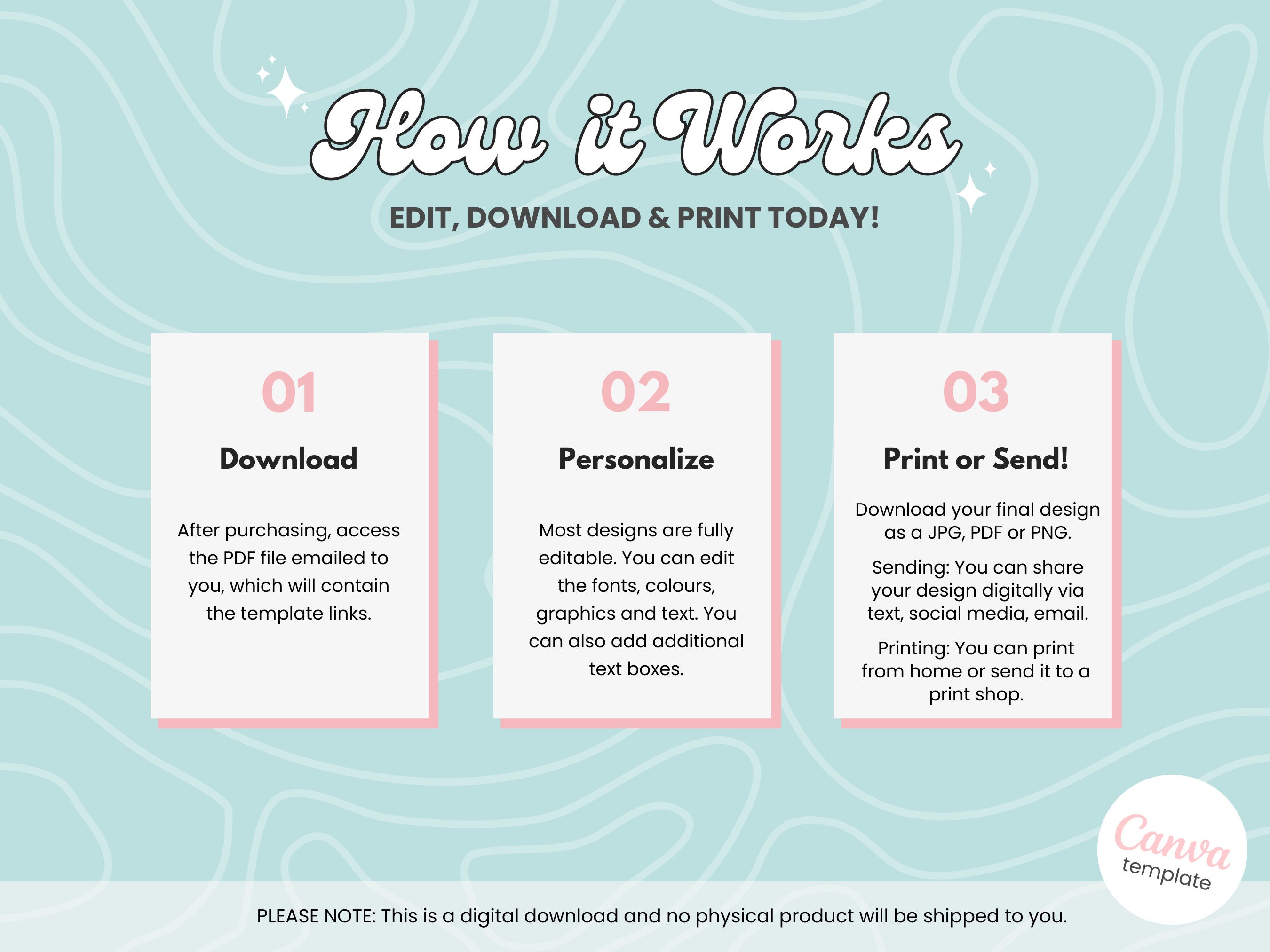 Pool Party Invitation, Pink Retro Pool Party Invite Digital, Pink ...