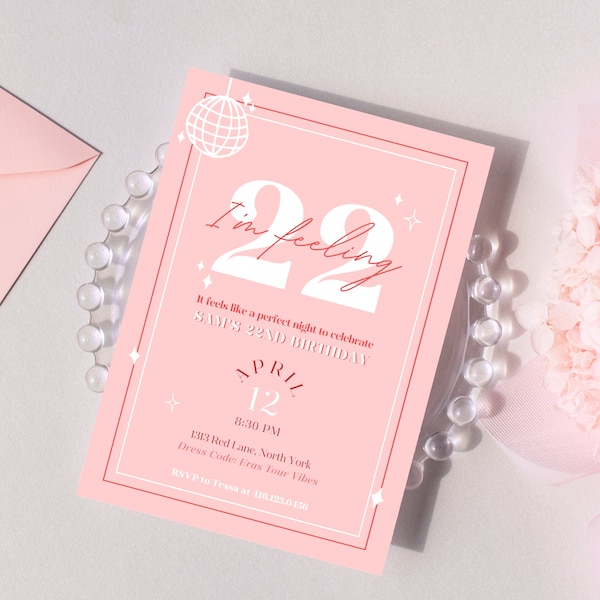 22 Taylor Invitation - Etsy