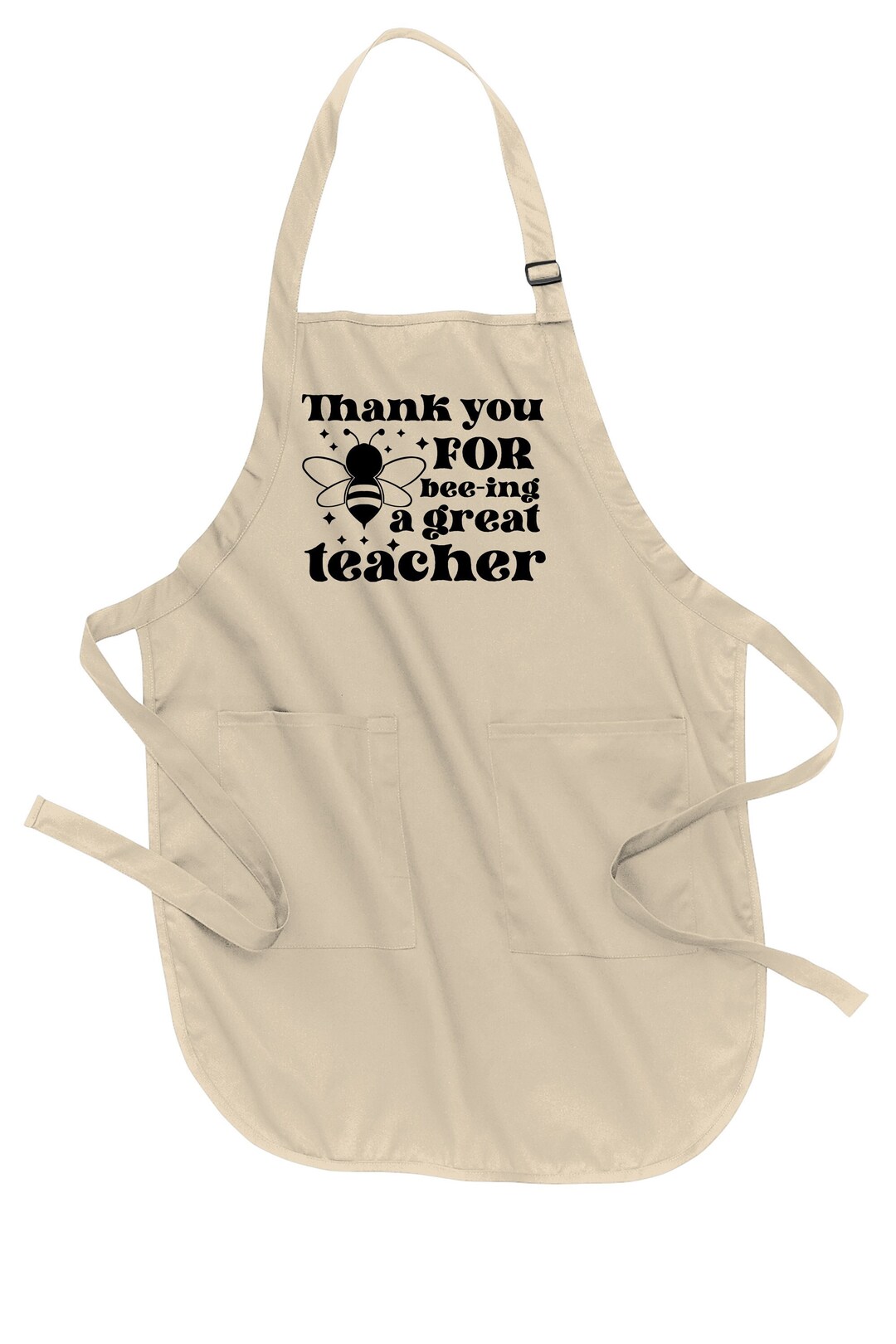 Retro Teacher Apron , Teach Apron , Kindergarten Gift, Teach Love ...
