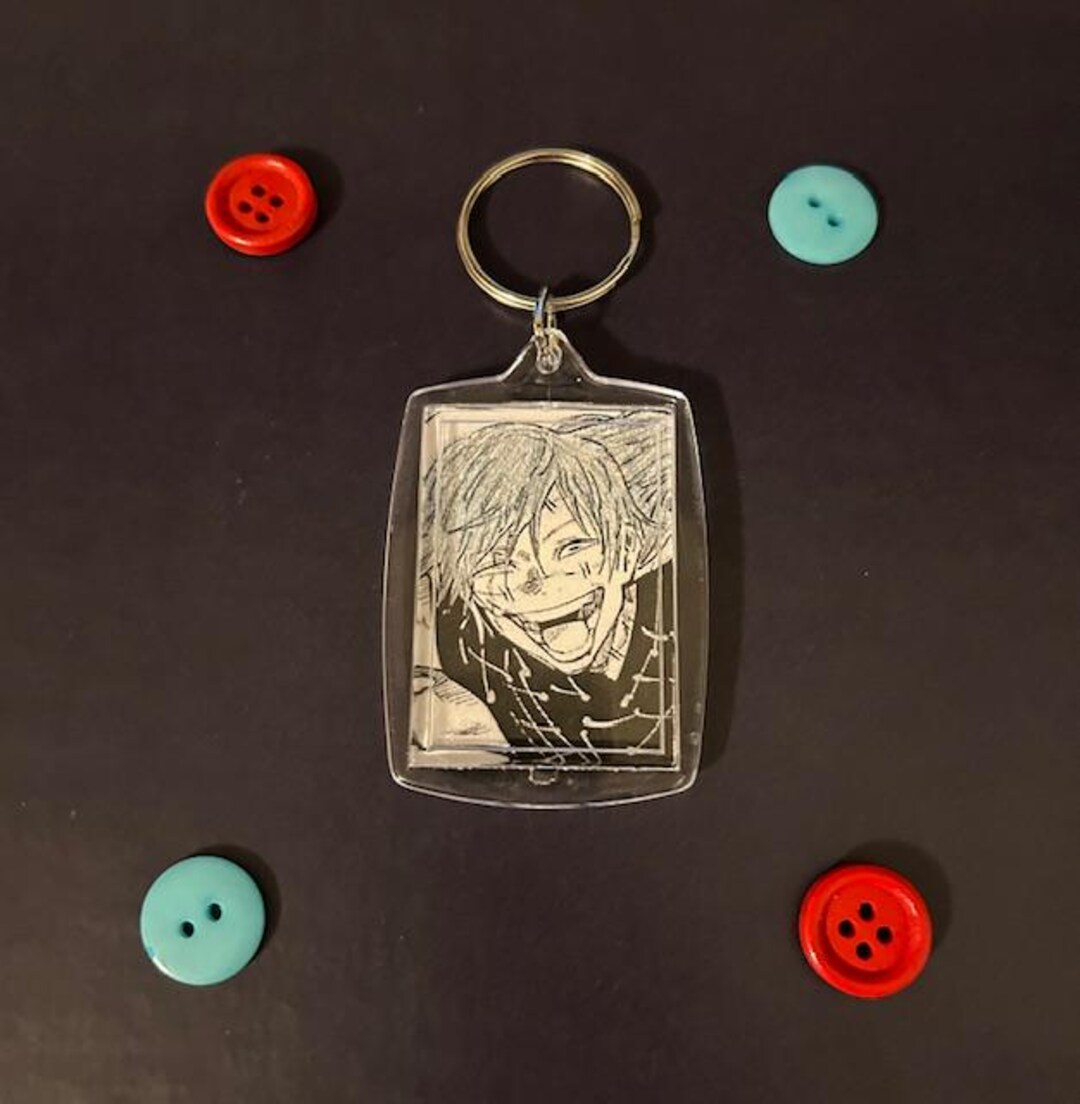 JJK Mahito and Toji Double Sided Manga Keychains - Etsy