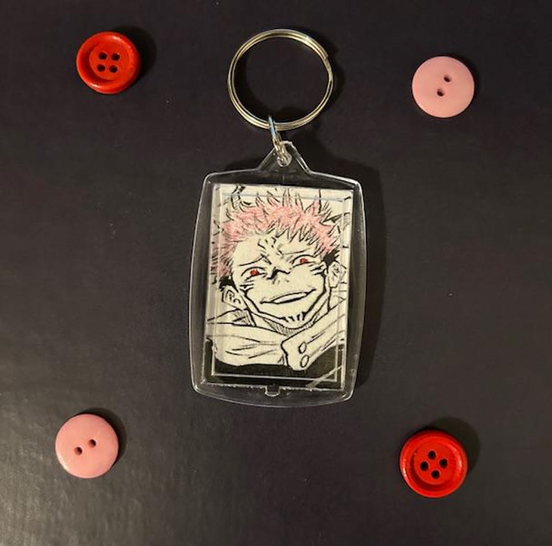 JJK Sukuna and Itadori Double Sided Manga Keychains - Etsy