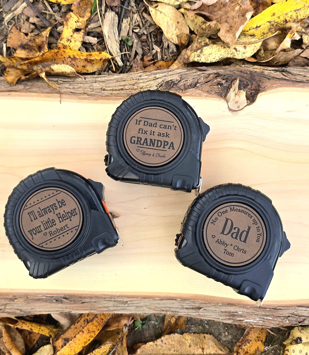 Personalized Measuring Tape Gift for Dad Fathers Day Gift Engraved Tape ...