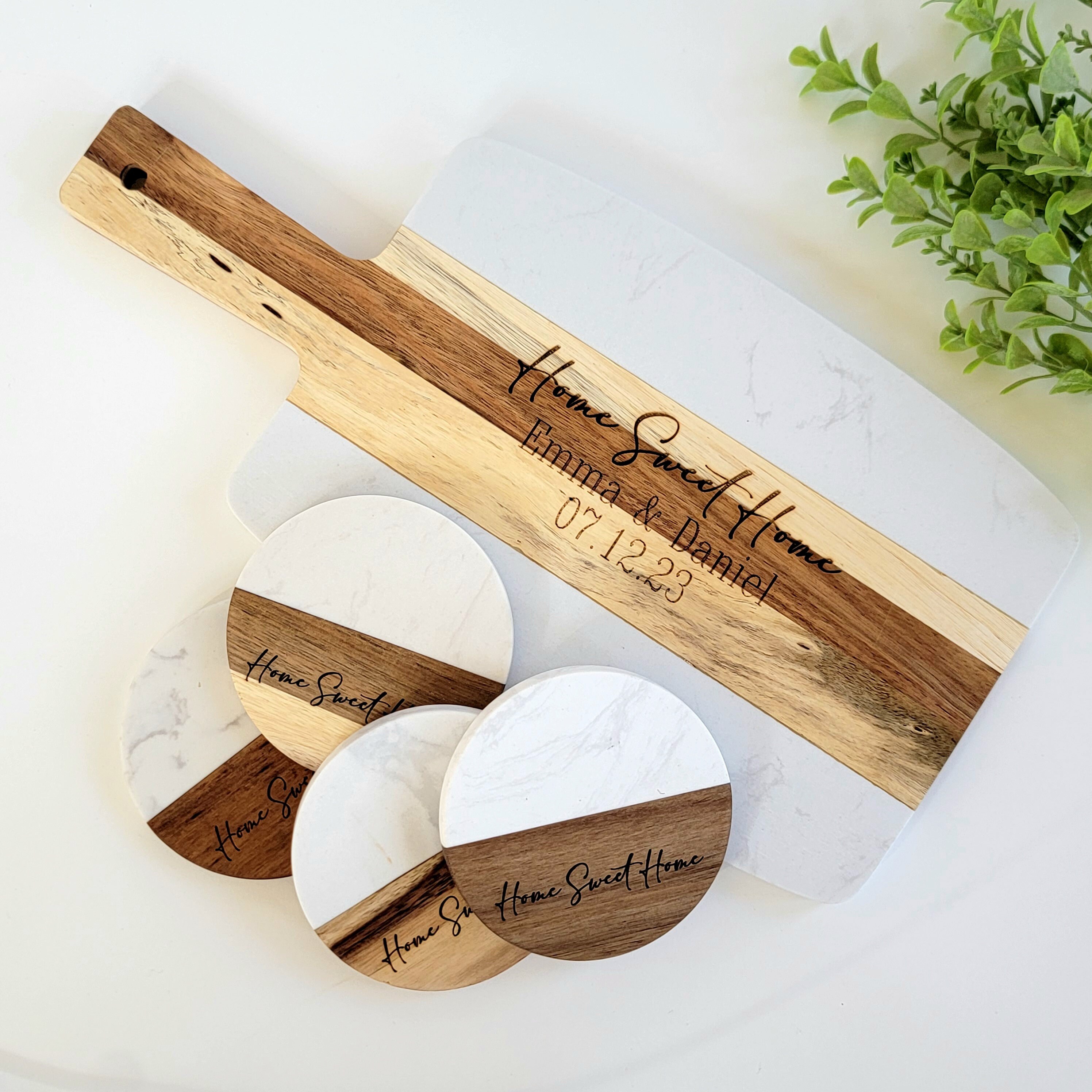 Custom Gift Basket Client Gift Personalized Cutting Board Housewarming ...