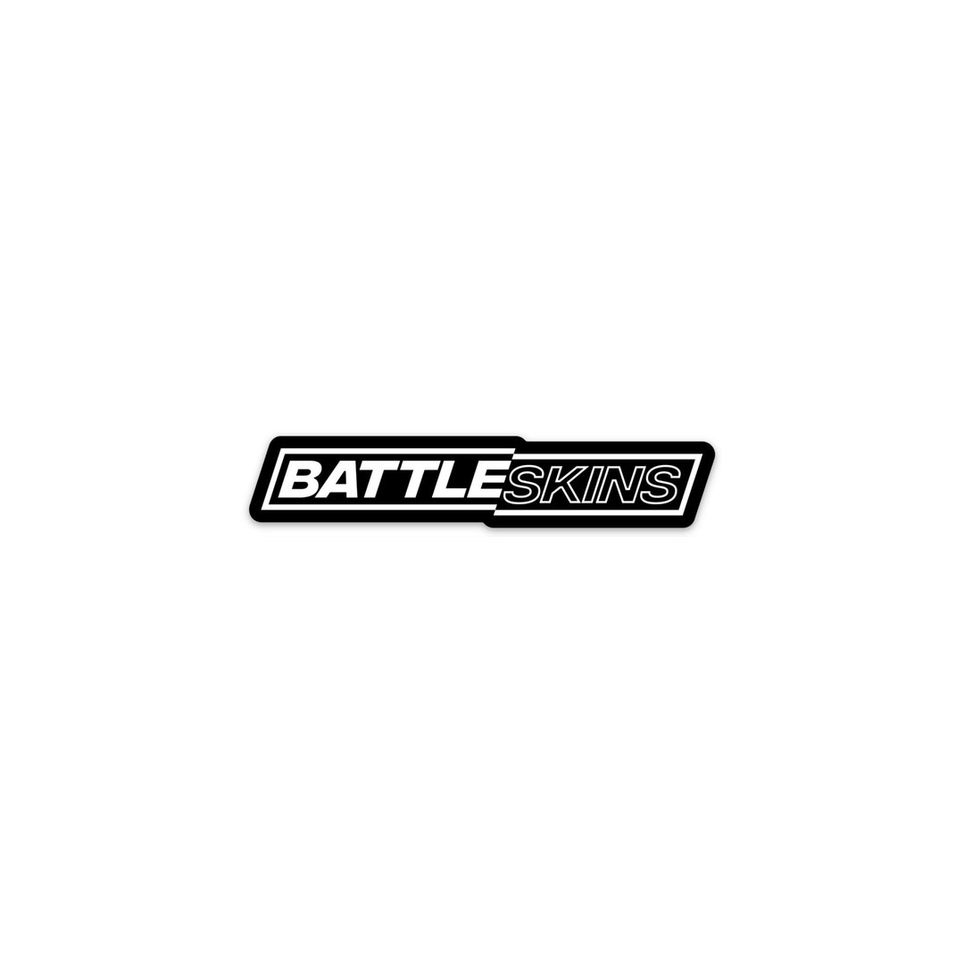 Battleskins Logo Decal 4 Black - Etsy