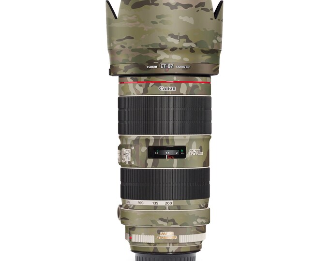MULTICAM® Vinyl Skin for Canon EF 70-200mm F-2.8L is II Usm Lens ...