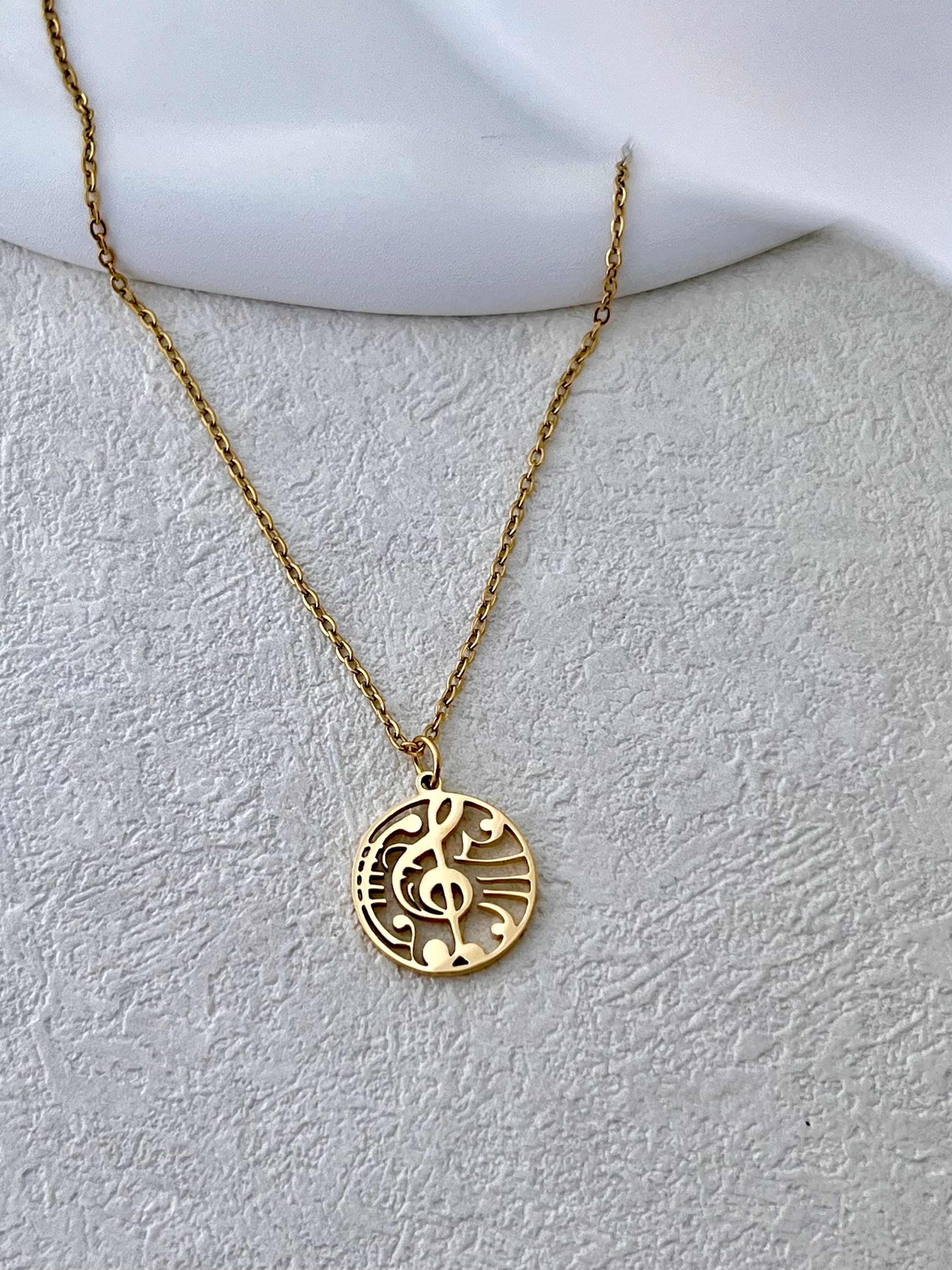Music Necklace, Music Pendant, Personalized Pendant, Birthday Gift ...