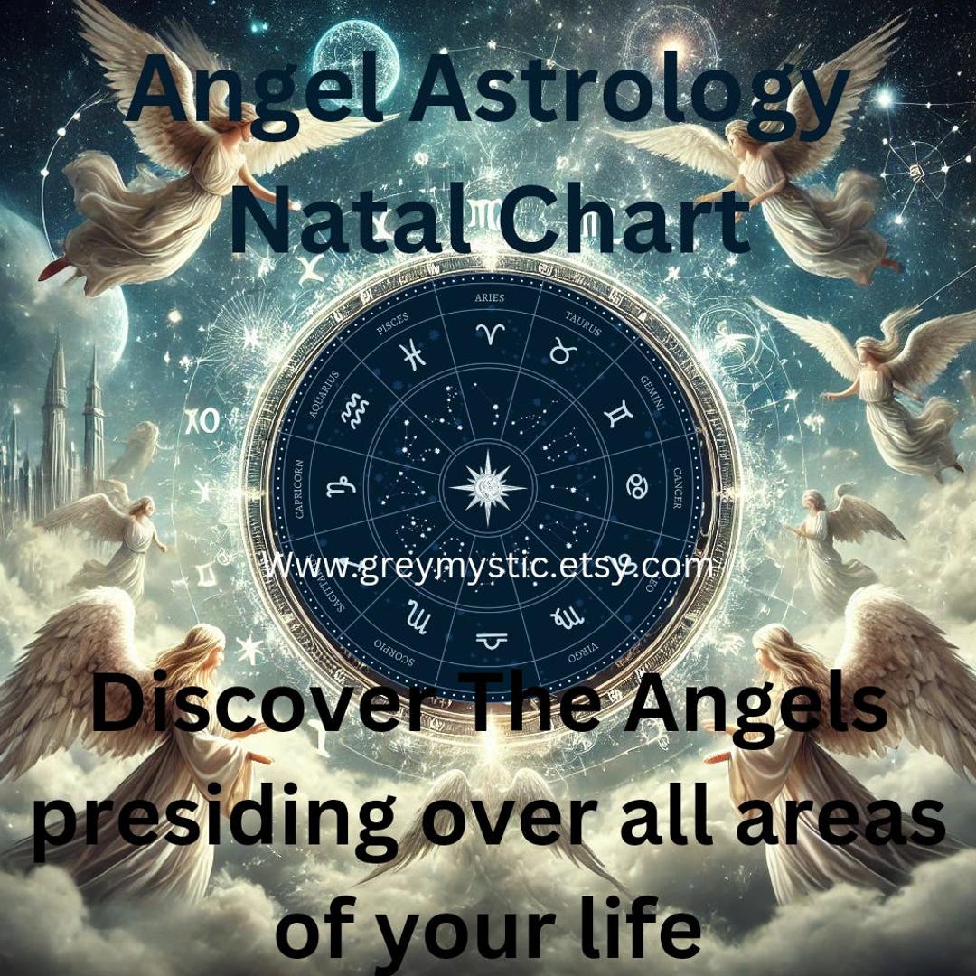 Angel Astrology Birth Chart - Natal Angel Astrology Chart - Discover ...