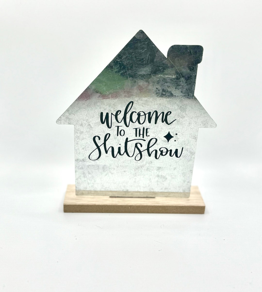 Custom Standing House Centerpiece Farmhouse Decor Personalized Family ...