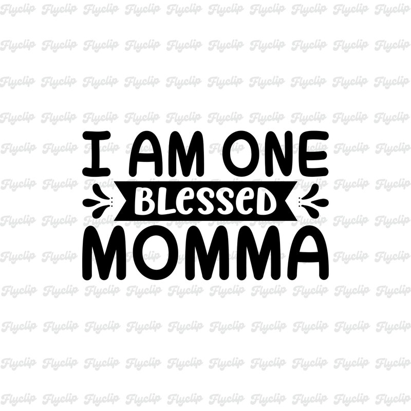 Blessed Momma Svg - Etsy