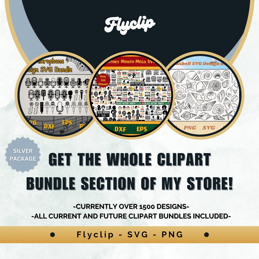 Flyclip Silver Package the Clipart Bundles Entire 'clipart Bundles ...