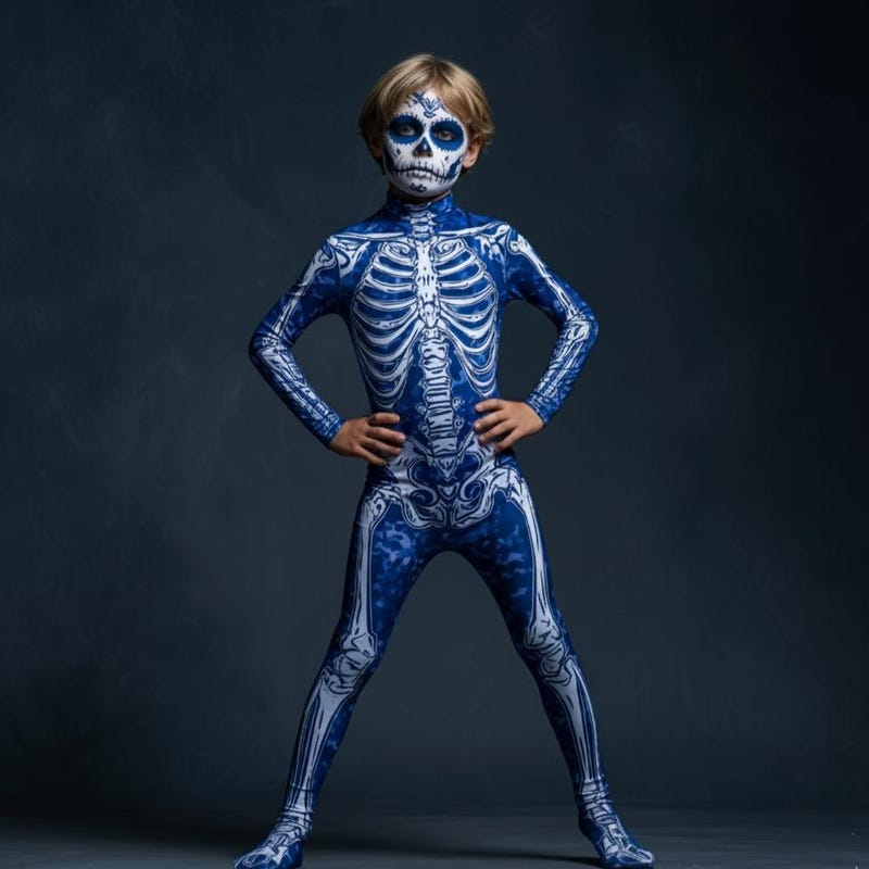 Skeleton Girl - Etsy