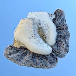 Fluffy Figure Skating Soakers | Soft Guards | Ice Skating Accessories ...
