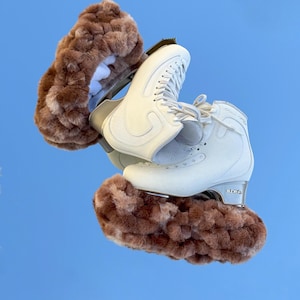 Fluffy Figure Skating Soakers | Soft Guards | Ice Skating Accessories ...